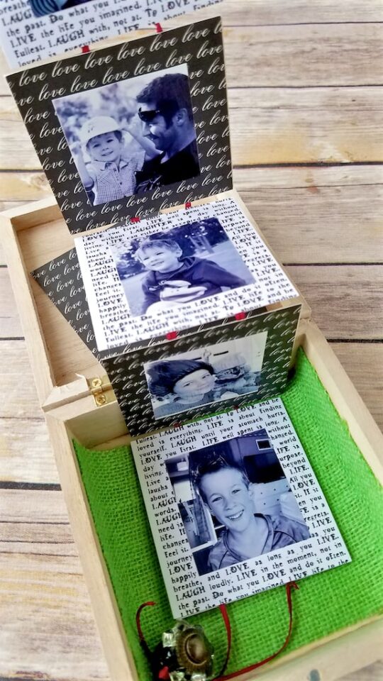 Make A DIY Memory Box In About 30 Minutes - Crafts And Printables
