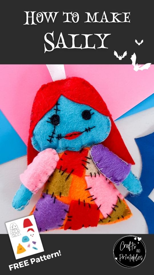 Nightmare Before Christmas Ornaments: Sally (Free Pattern!)